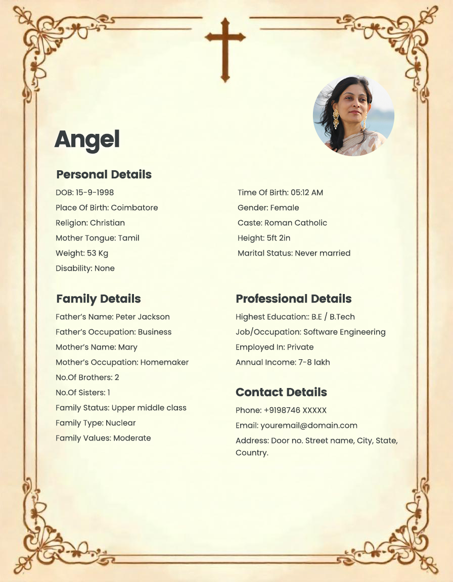 Marriage Biodata for Girl: Tips, Templates, and Everything You Need to ...